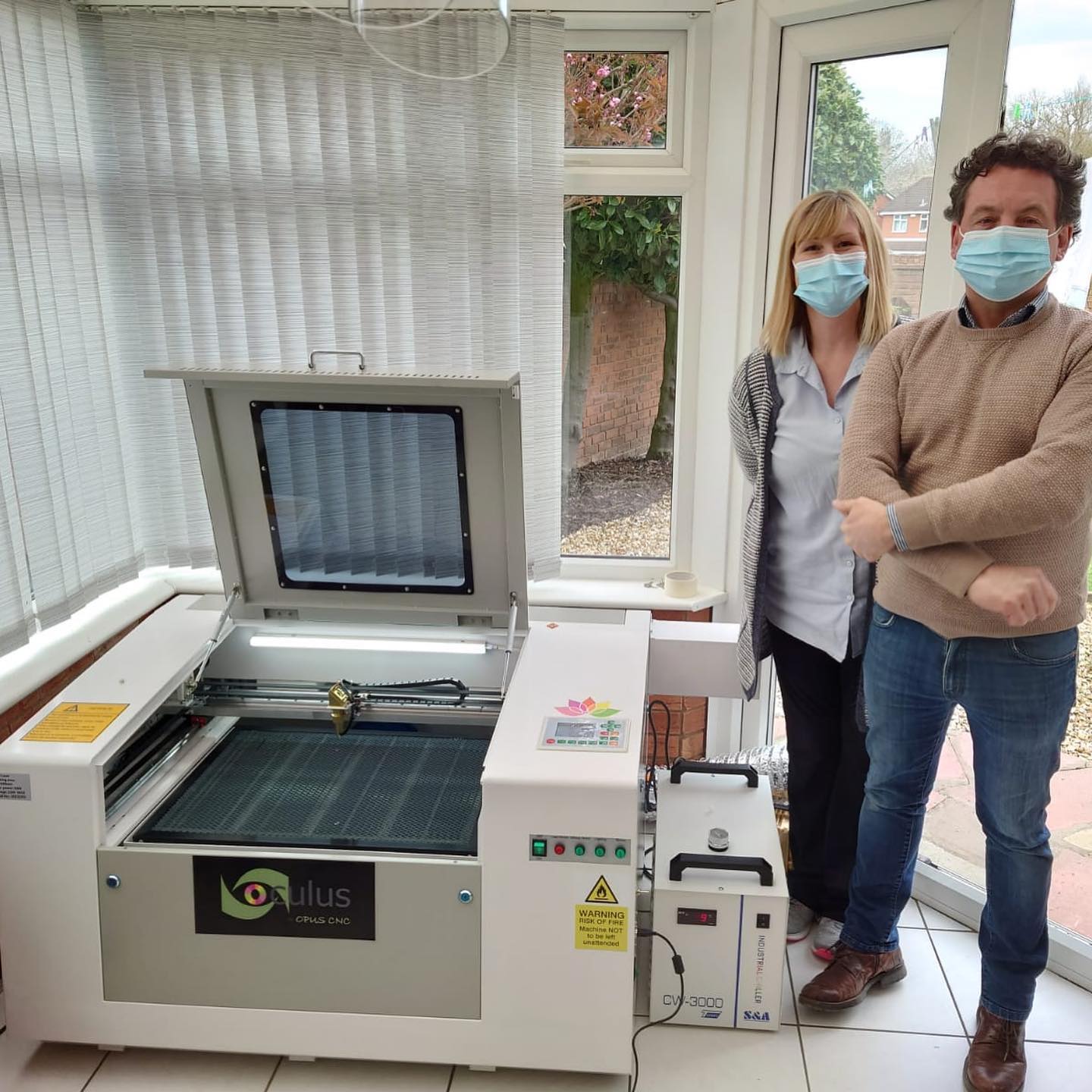 Oculus Benchtop Lasers - UK Supplier | CO2 Laser Cutters