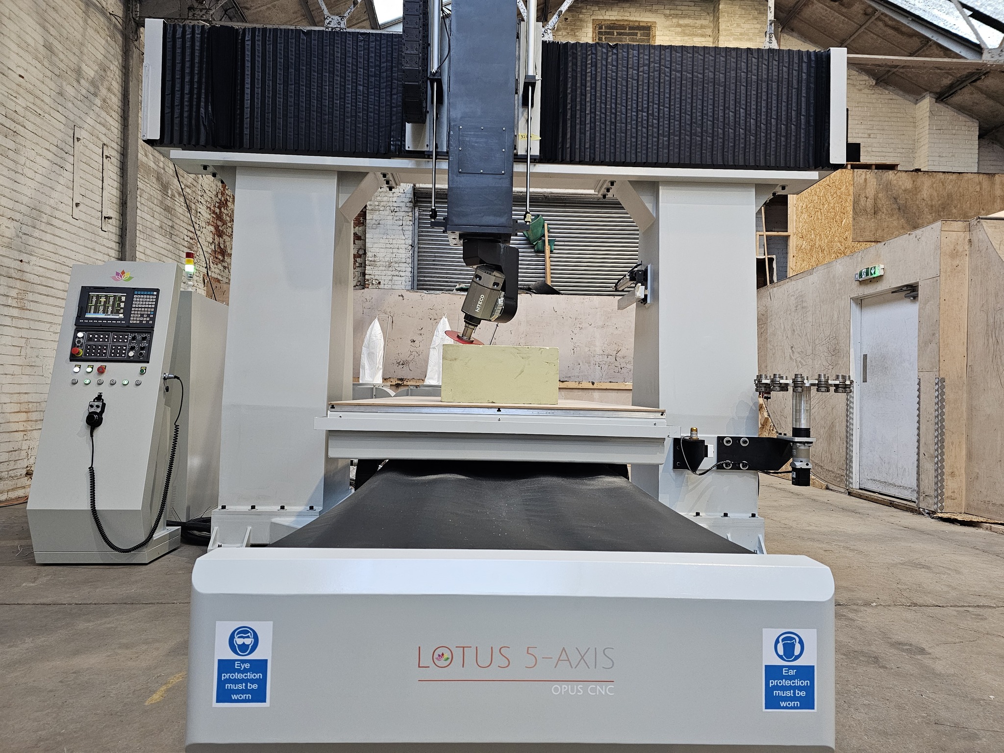 Lotus 5 Axis ATC CNC Router Installation in Hull - The Leading CNC ...