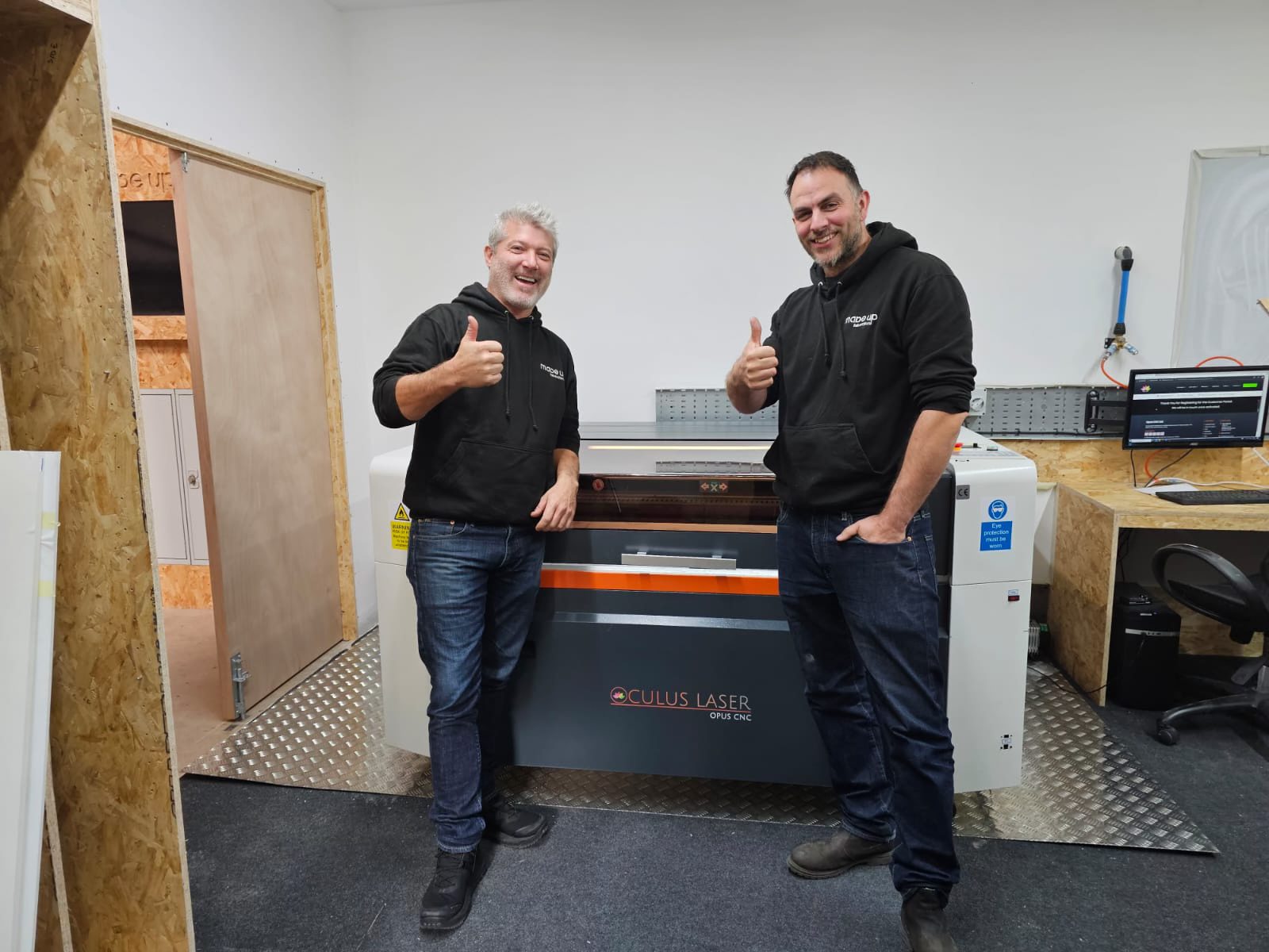 Oculus Free-Standing Laser Cutter Installation in London – The Leading ...