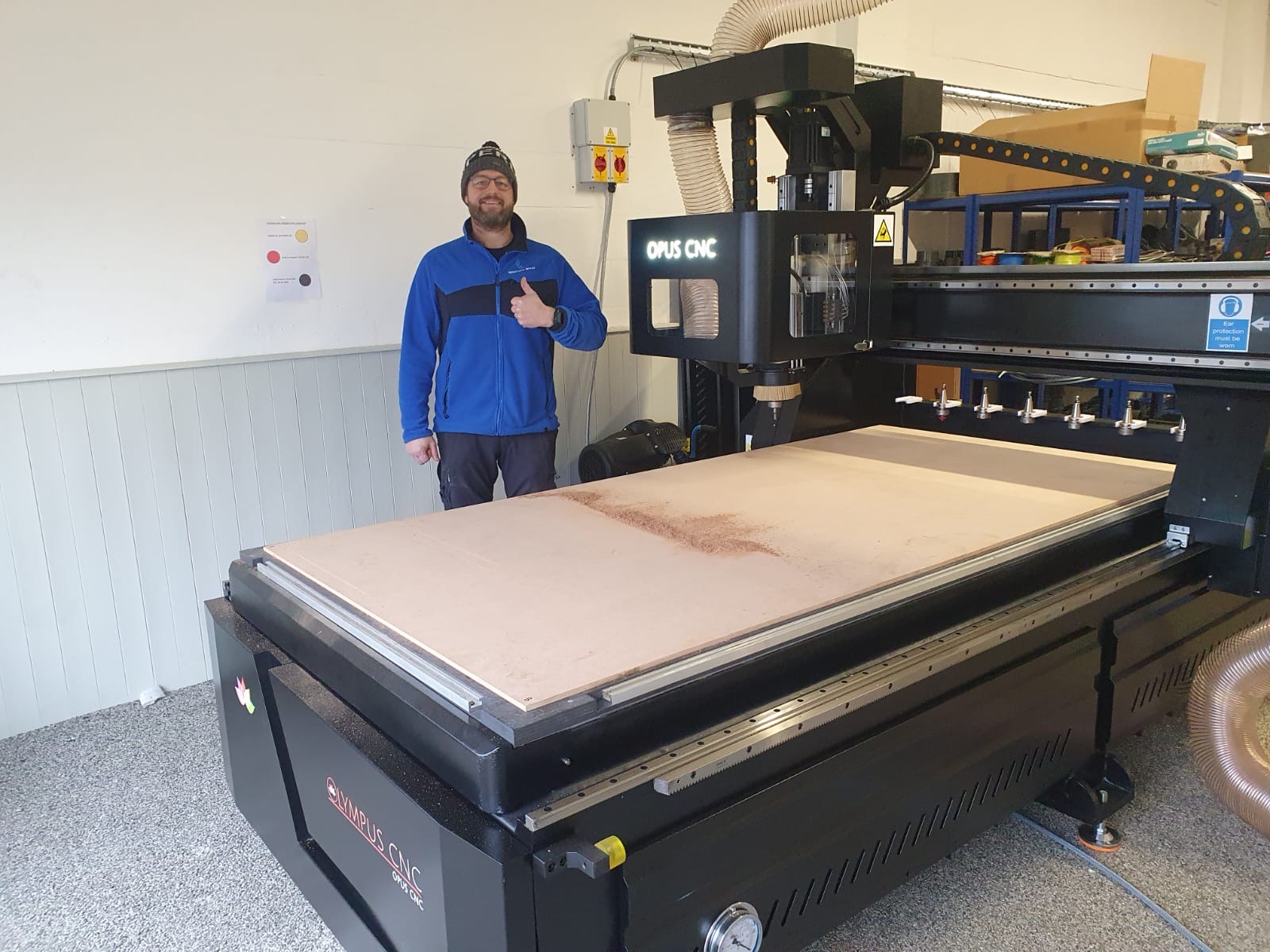 Olympus ATC CNC Router Installation in Gwent – The Leading CNC Router ...