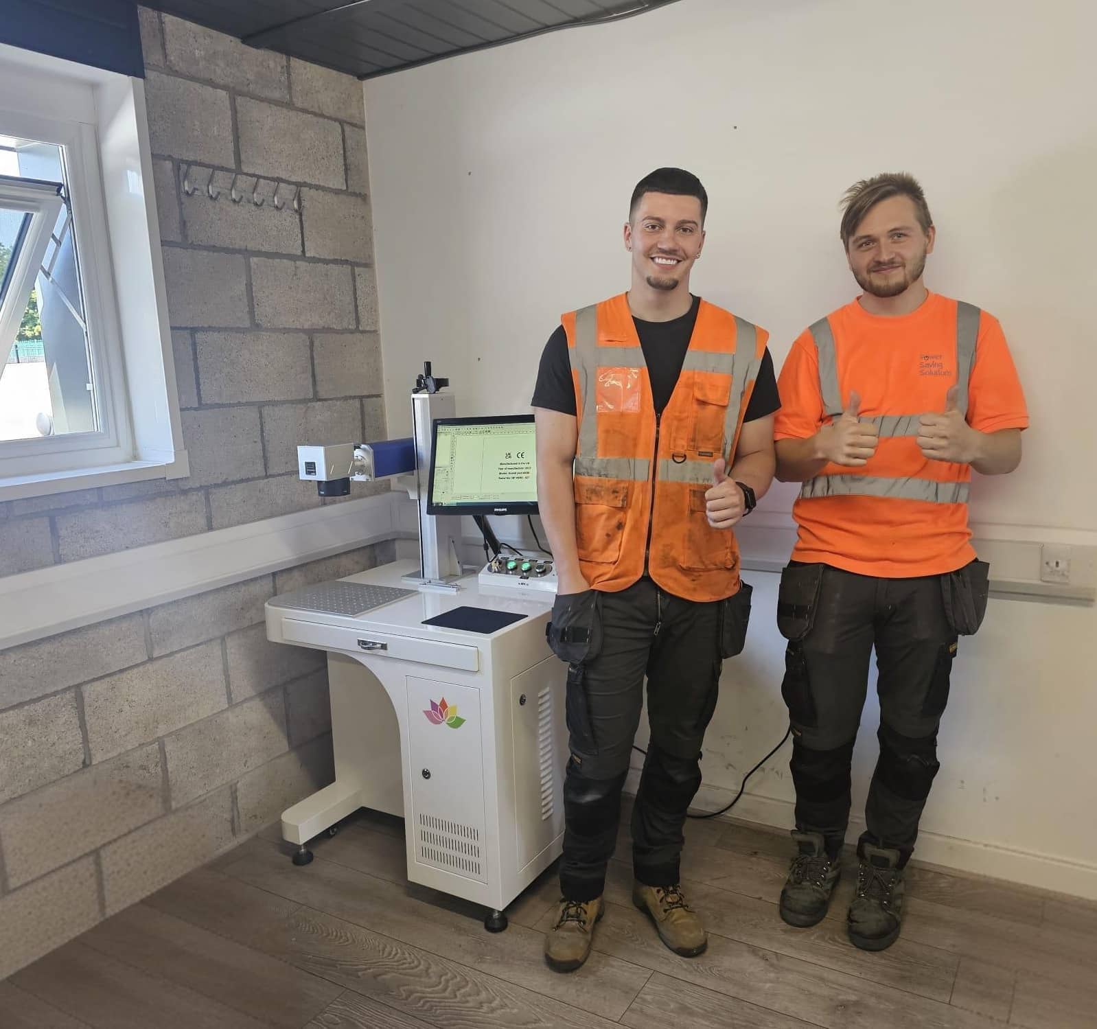 Oculus Fibre Marker Laser Cutter Installation in Mansfield – The ...