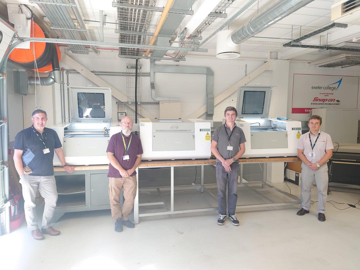 Oculus Laser Cutter Installation in Exeter – The Leading CNC Router ...