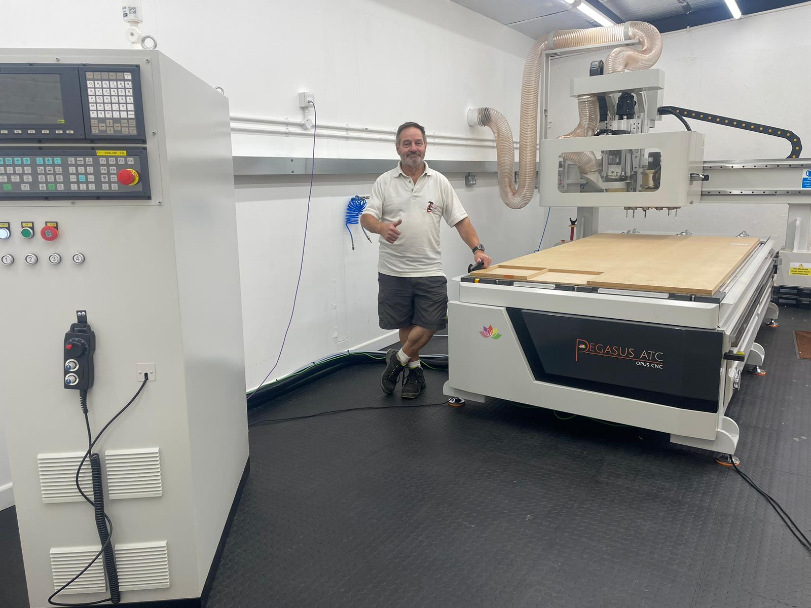 Pegasus ATC CNC Router Installation in Aylesbury – The Leading CNC ...