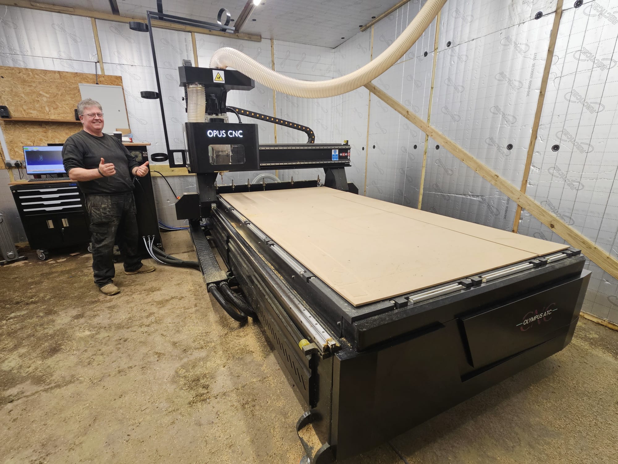 Olympus ATC CNC Router Installation in Guildford - The Leading CNC ...
