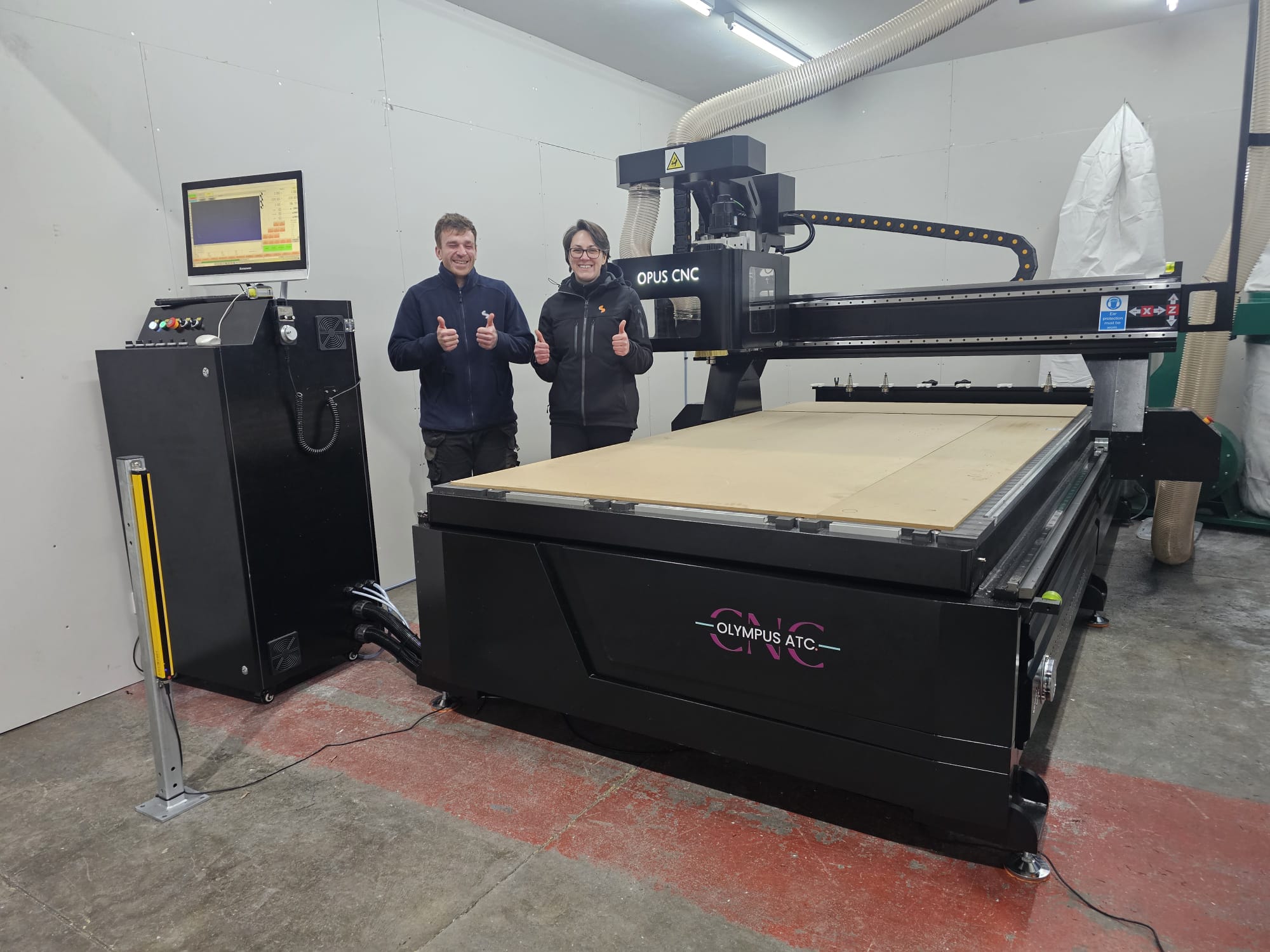 Olympus ATC CNC Router Installation in Port Talbot - The Leading CNC ...